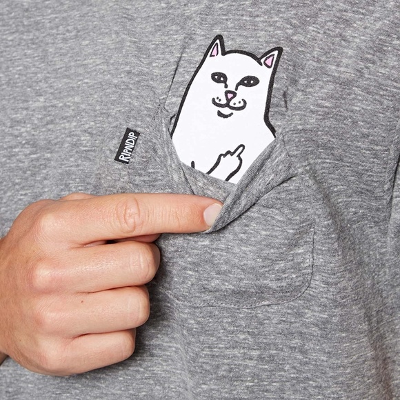 Ripndip | Tops | Ripndip Cat Lord Nermal Pocket Tee | Poshmark